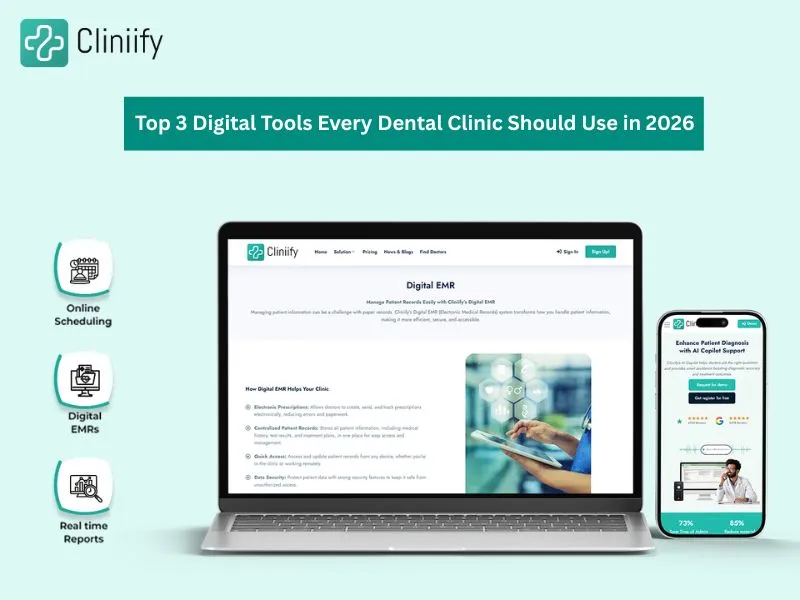 AI Dental Clinic Practice Management Software in India | Cliniify